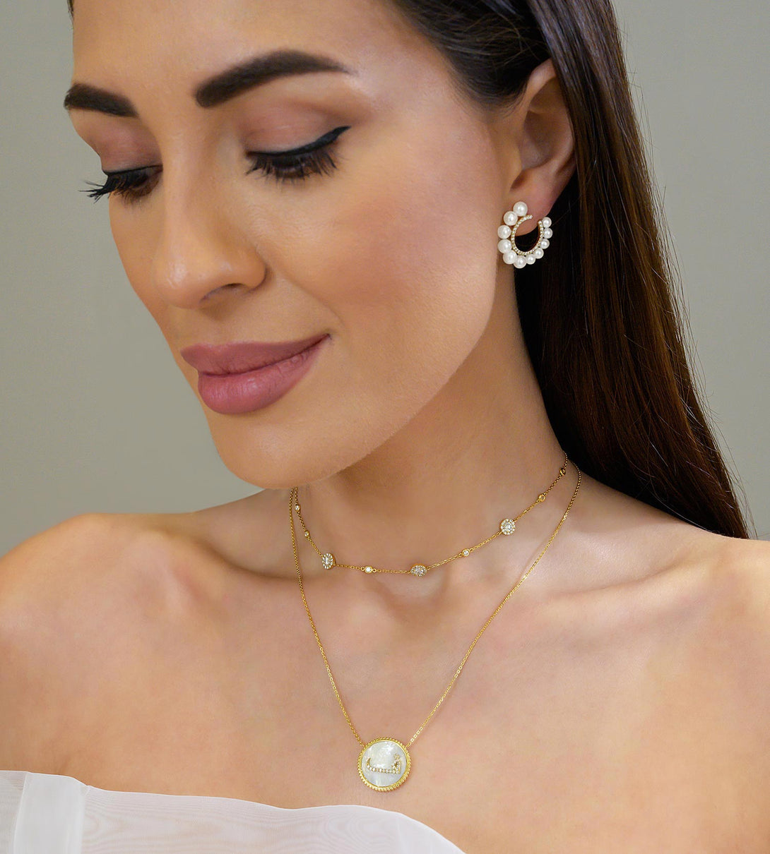 Orb pearl Earrings – Al Fardan Fine Jewellery